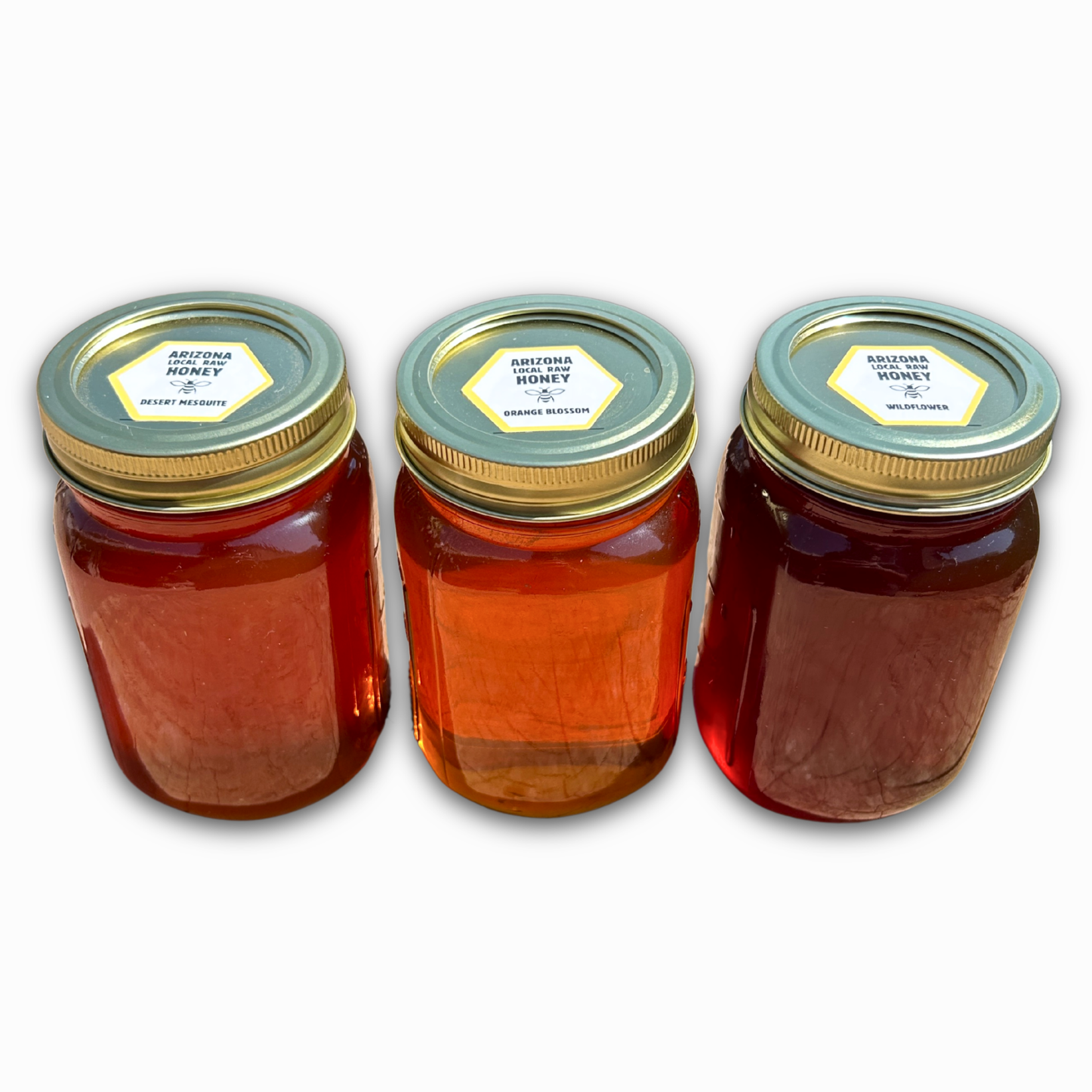 Raw Honey 3 Jar Bundle – Arizona Local Raw Honey